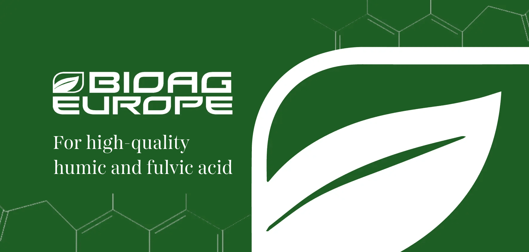 BioAg Europe - Specialist in humuszuur en fulvinezuur